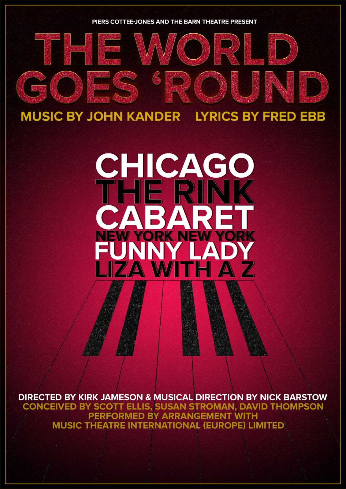 CAST ANNOUNCED FOR KANDER & EBB MUSICAL REVUE – THE WORLD GOES ‘ROUND ...