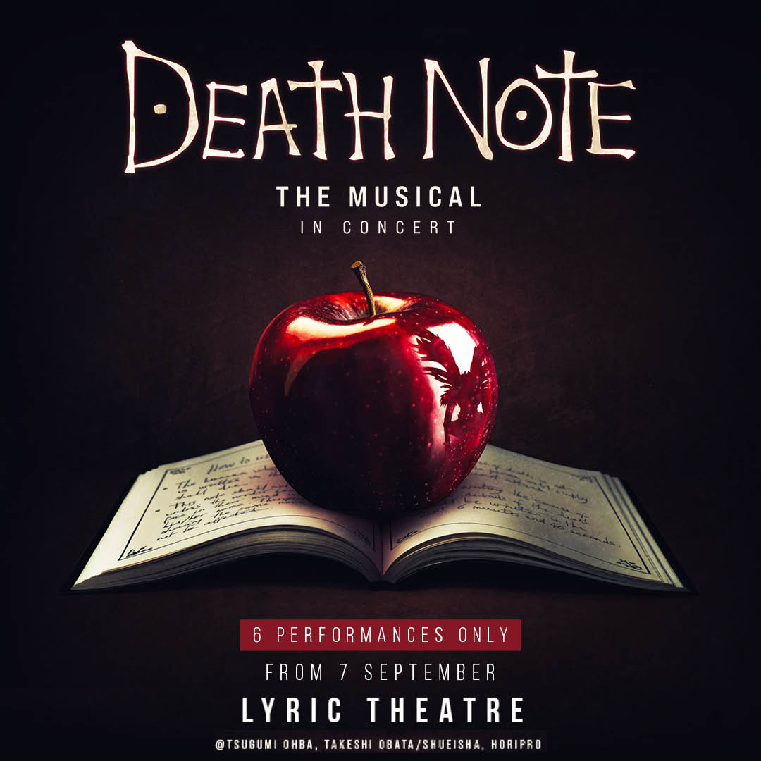 DEATH NOTE – THE MUSICAL – IN CONCERT ANNOUNCED FOR LYRIC THEATRE ...